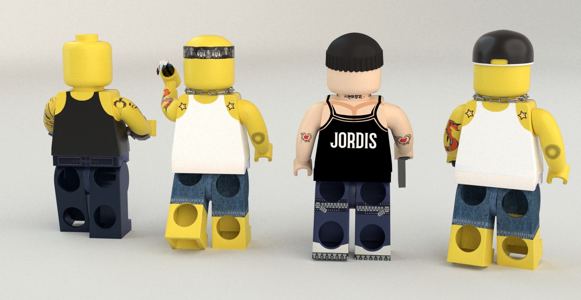 Lego Robbers Model - TurboSquid 1350042