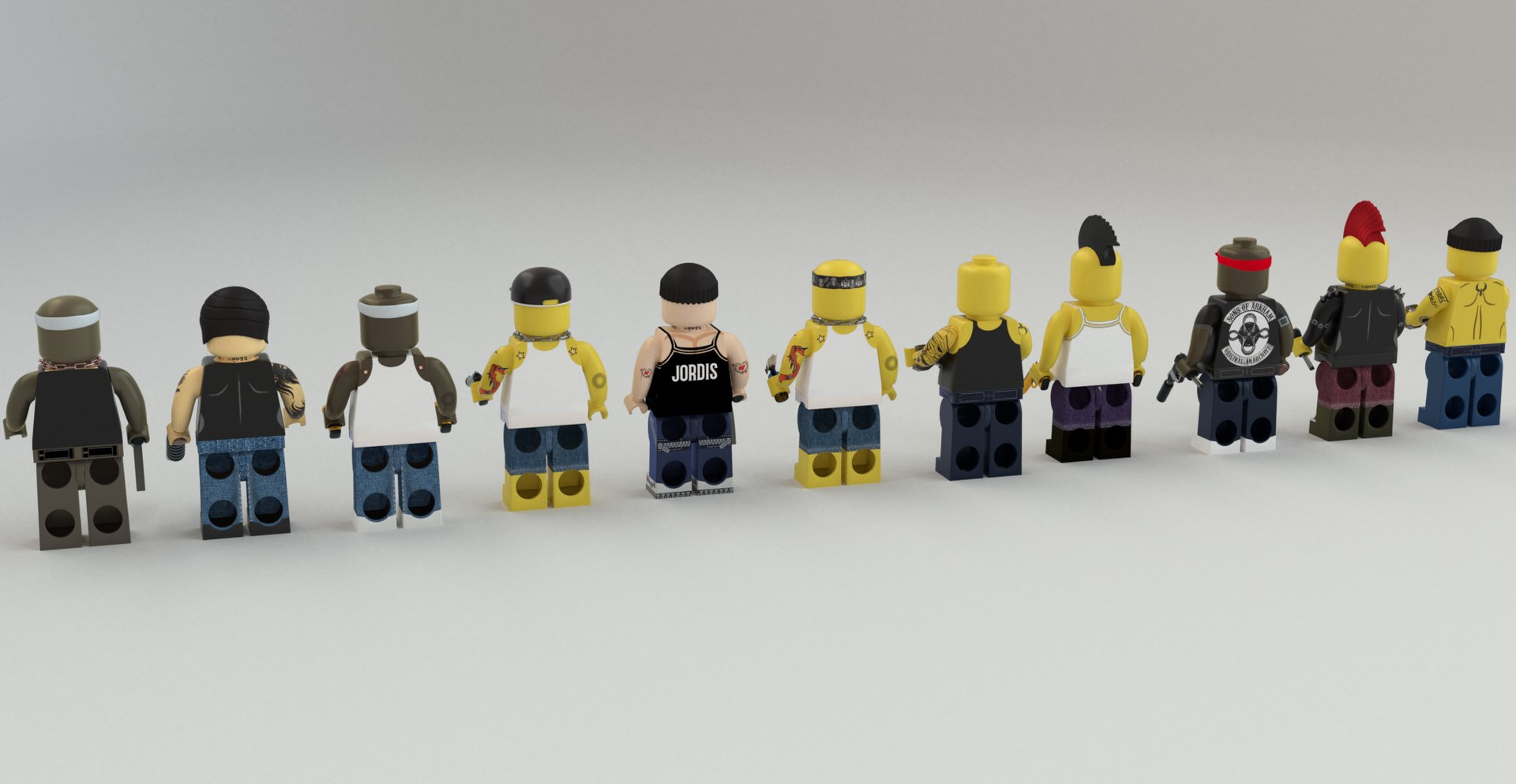 Lego Robbers Model - TurboSquid 1350042