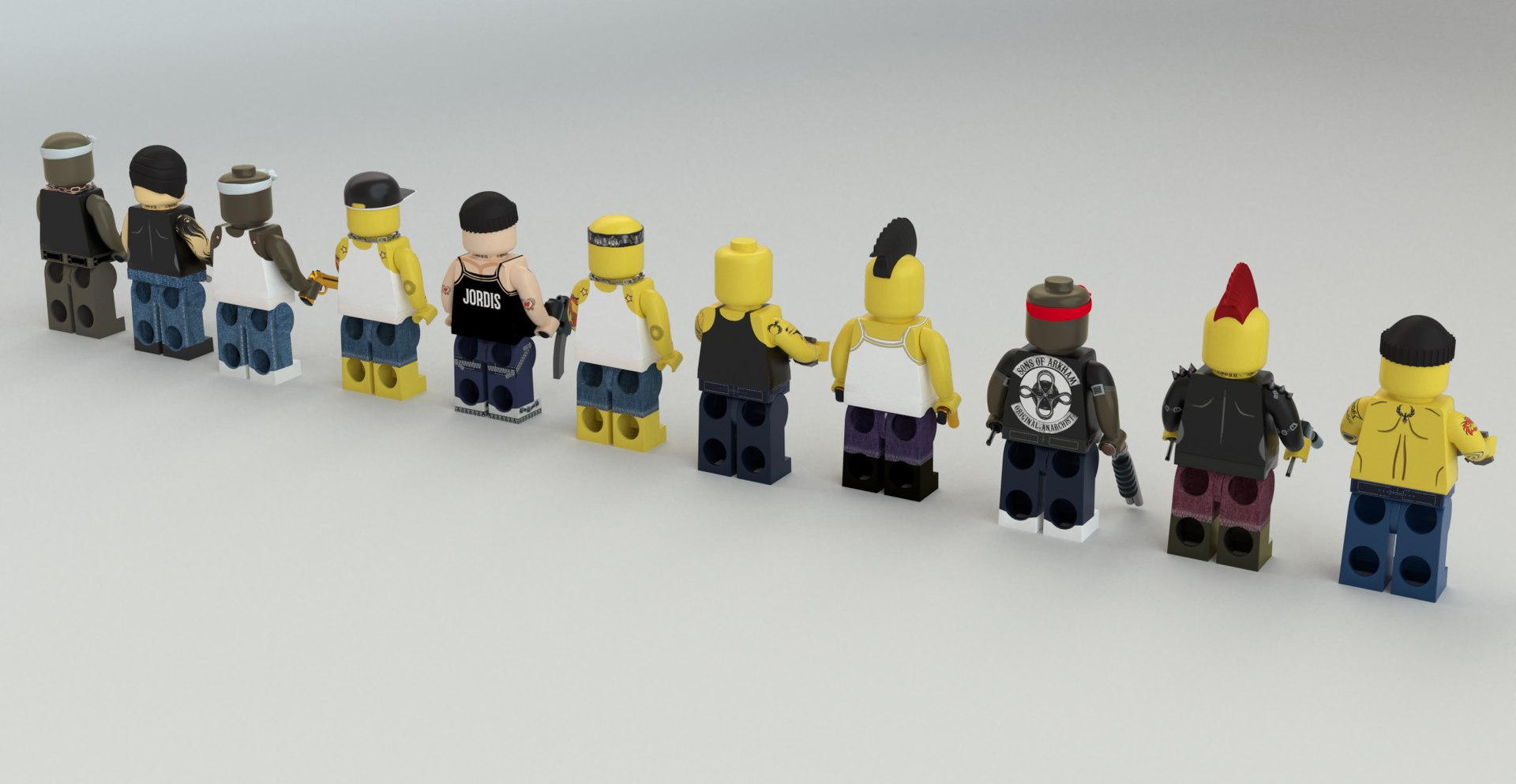 Lego Robbers Model - TurboSquid 1350042