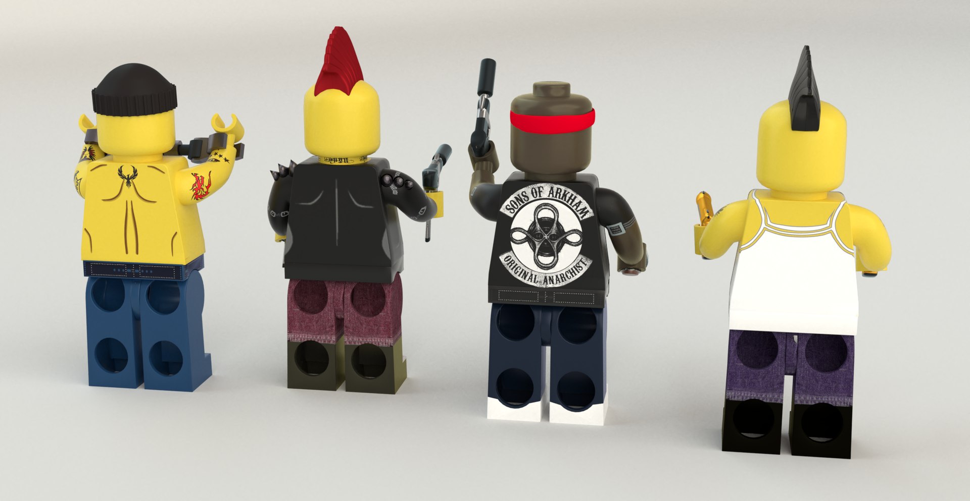 Lego Robbers Model - TurboSquid 1350042