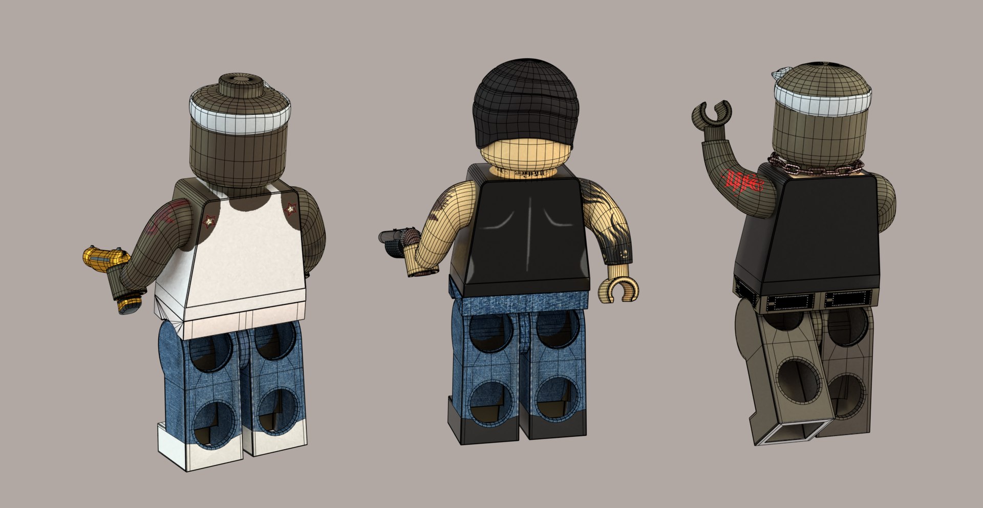 Lego Robbers Model - TurboSquid 1350042