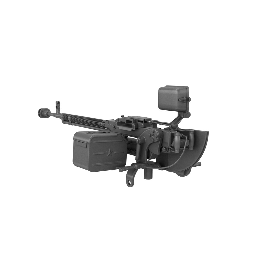 Dshk Tank Model - TurboSquid 1183998