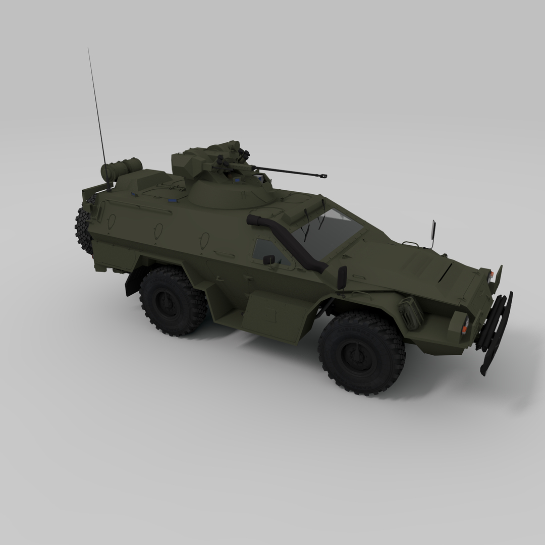 KAMAZ-43269 Vystrel-M 20113Dモデル - TurboSquid 751063