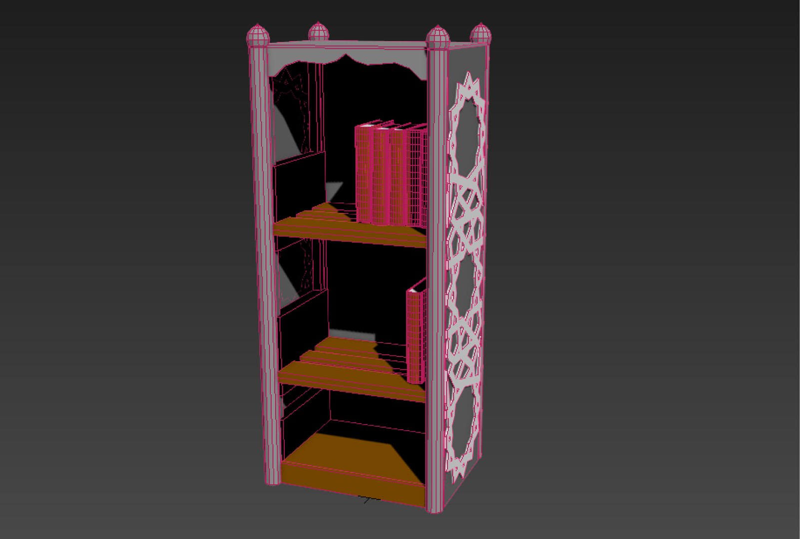 Bookshelf Book Islamic Model - TurboSquid 1682132