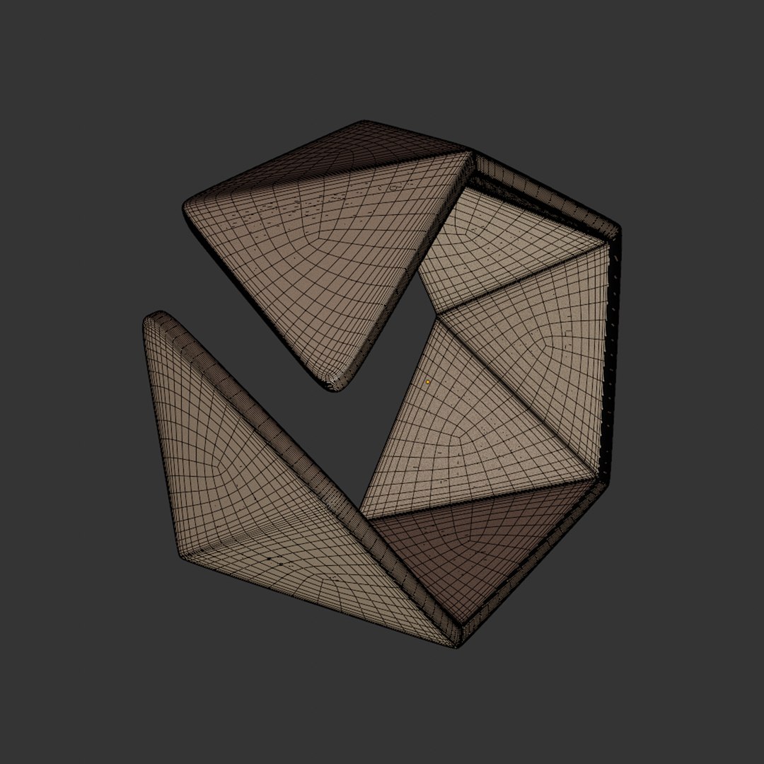3D Twisted Hexa Prism Ring Model 50 Model - TurboSquid 2397338