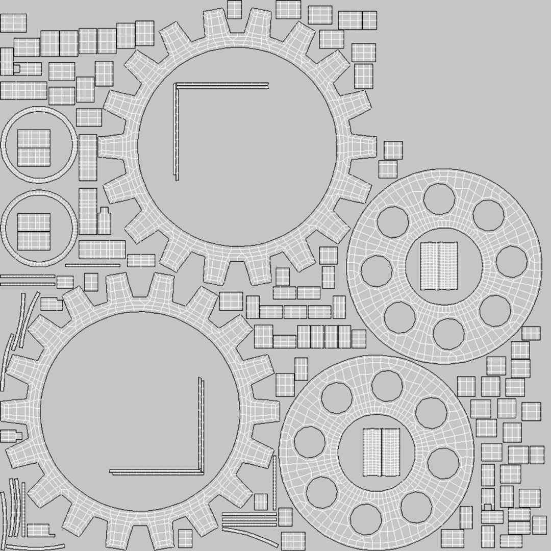 3D Gear Model - TurboSquid 2077193