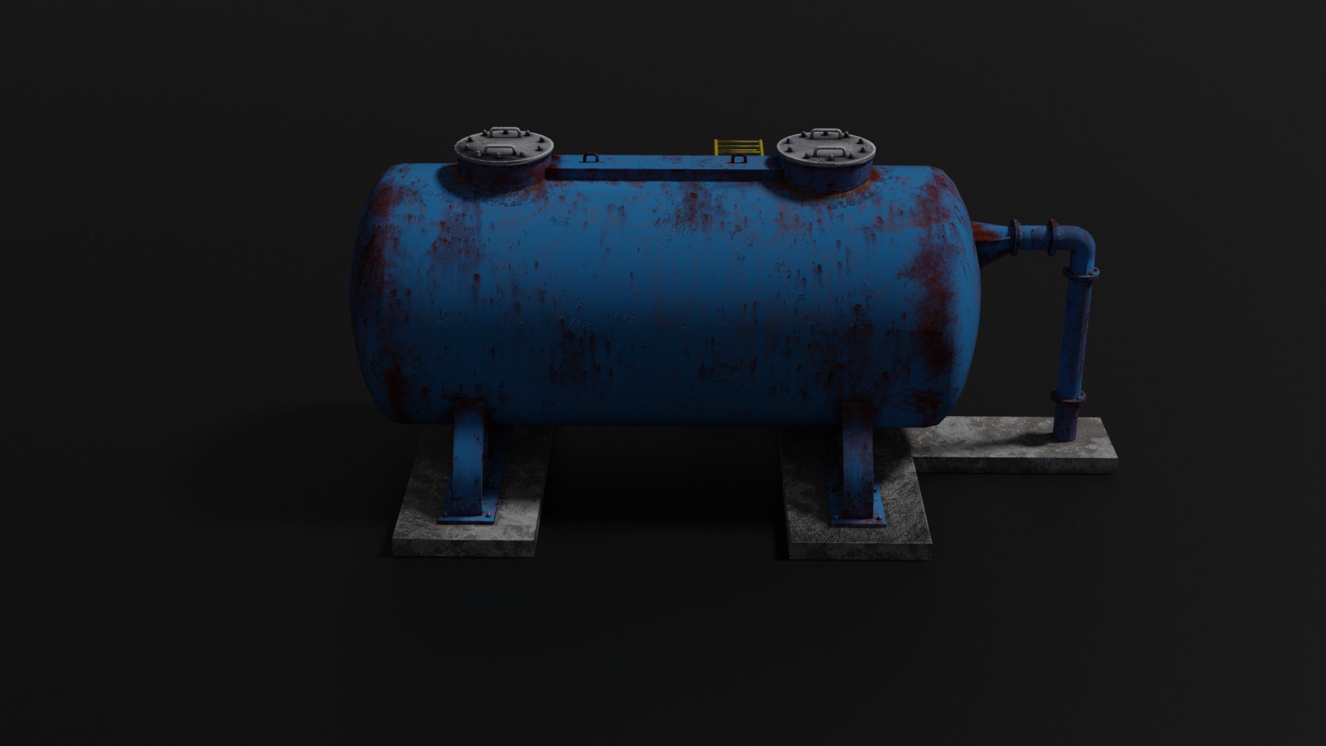Oil Tank Model - TurboSquid 1673394
