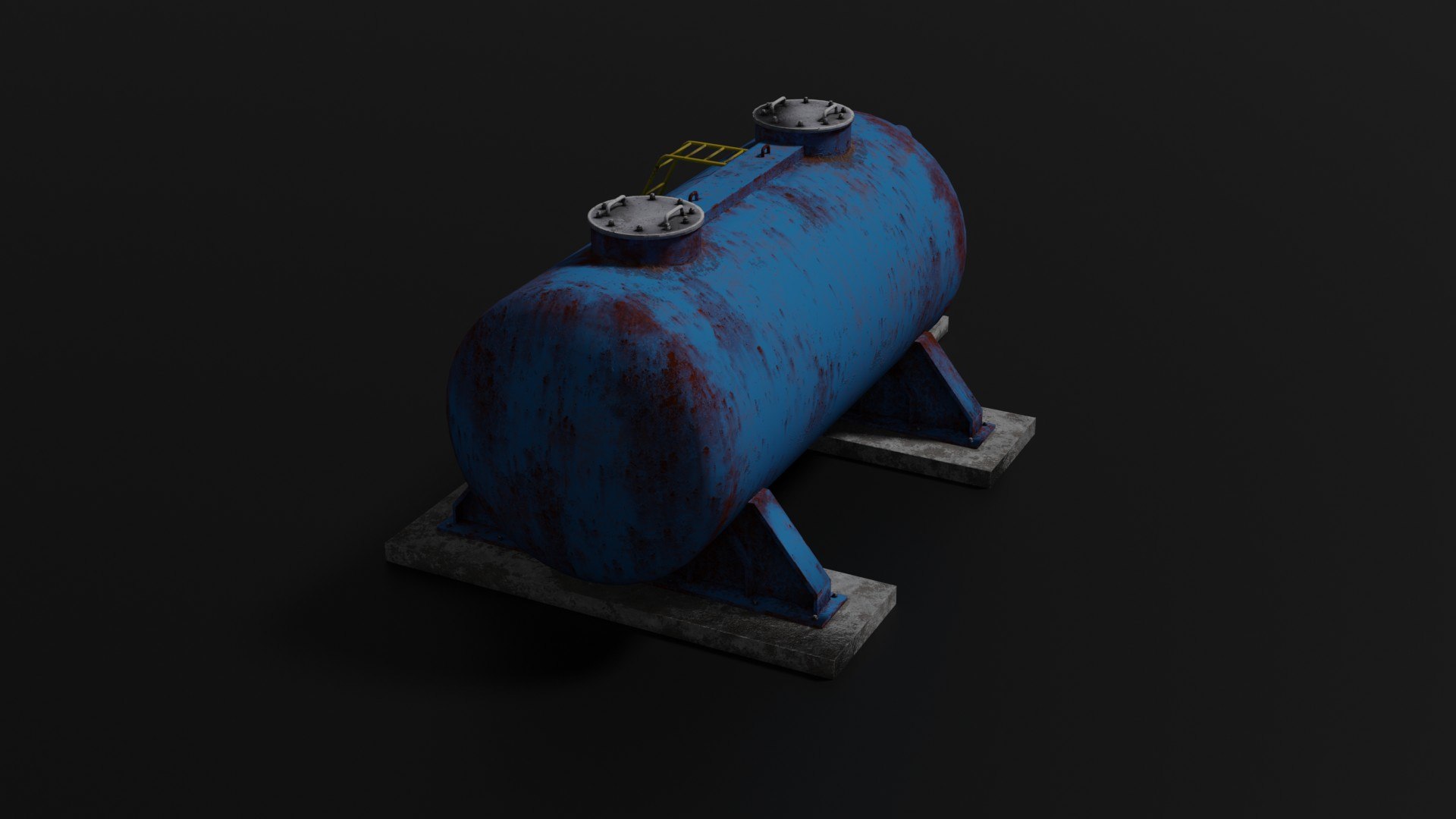 Oil Tank Model - TurboSquid 1673394