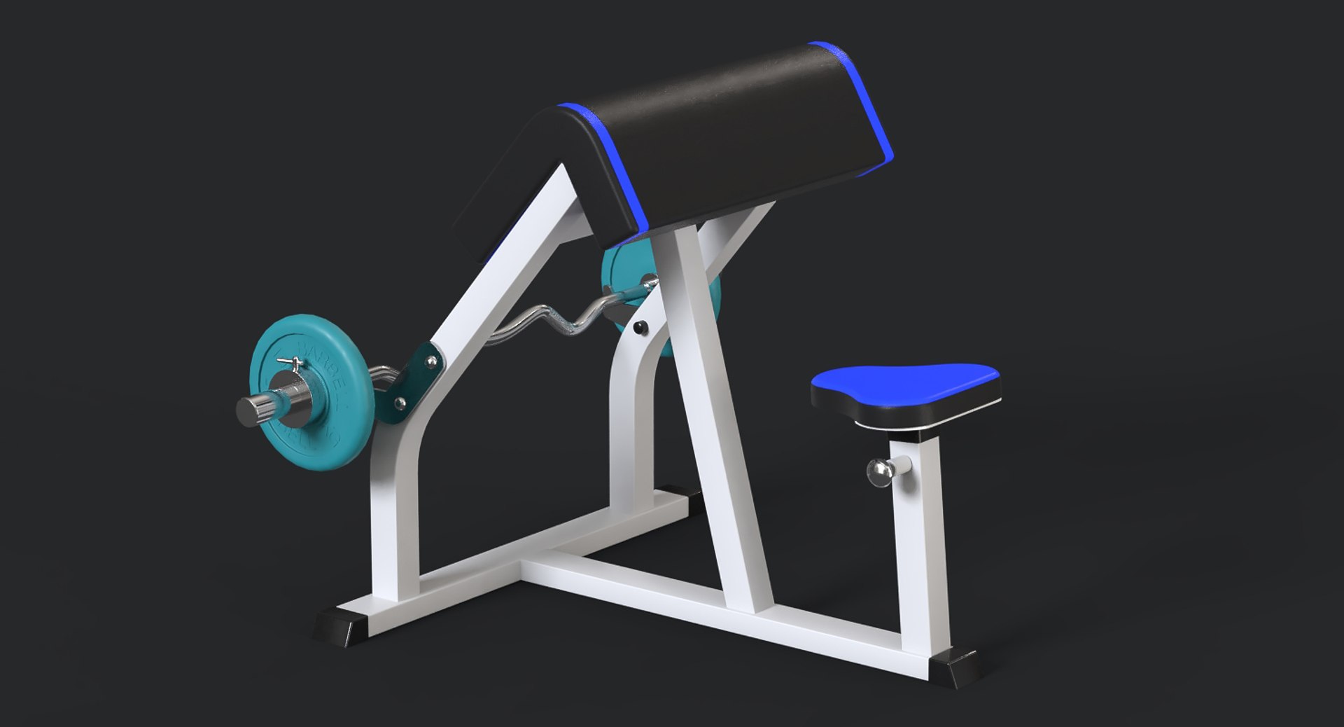 3D Model Biceps Machine - TurboSquid 1202332