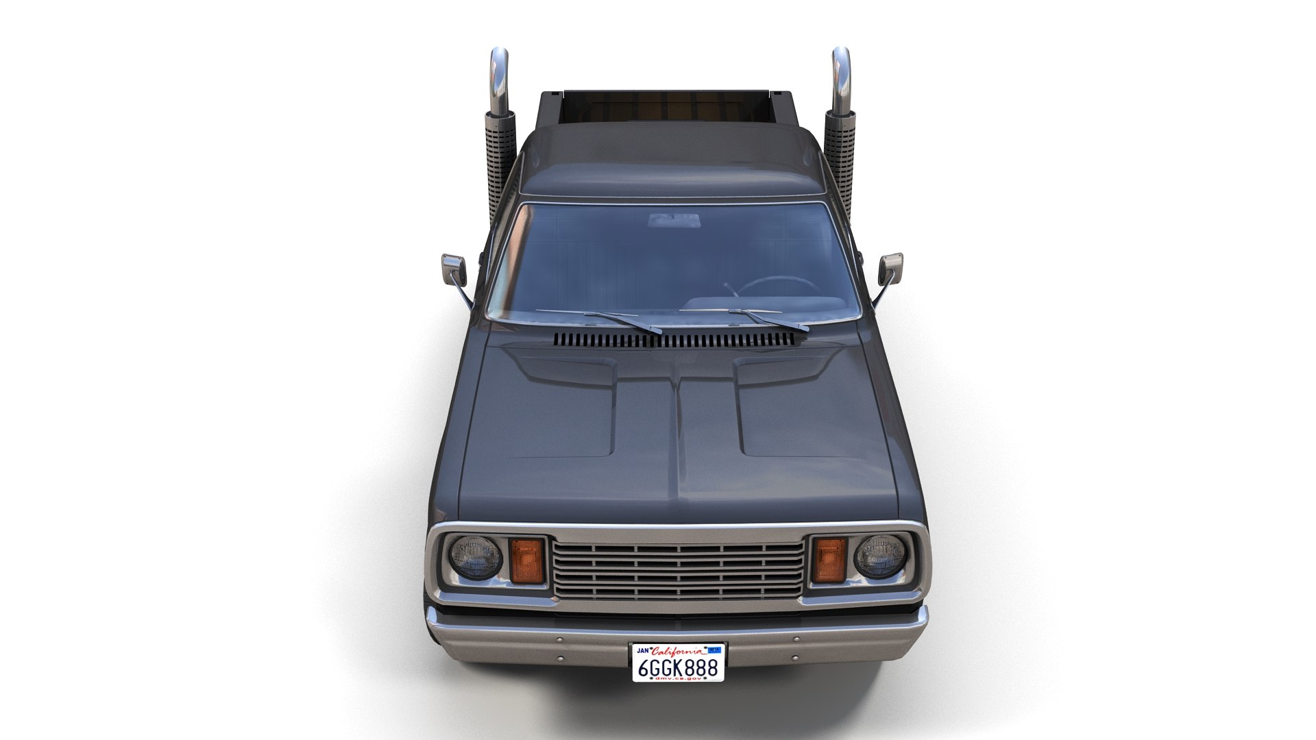 1976 Dodge Midnite Express Truck 3D Model - TurboSquid 2069796