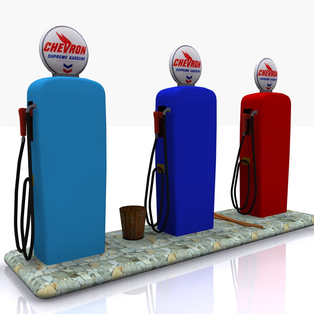 Gas Pump Chevron Max