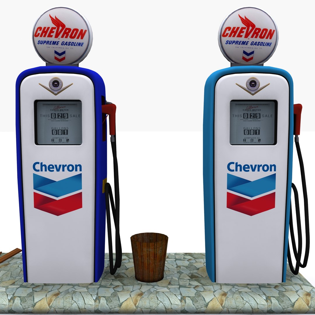Gas Pump Chevron Max
