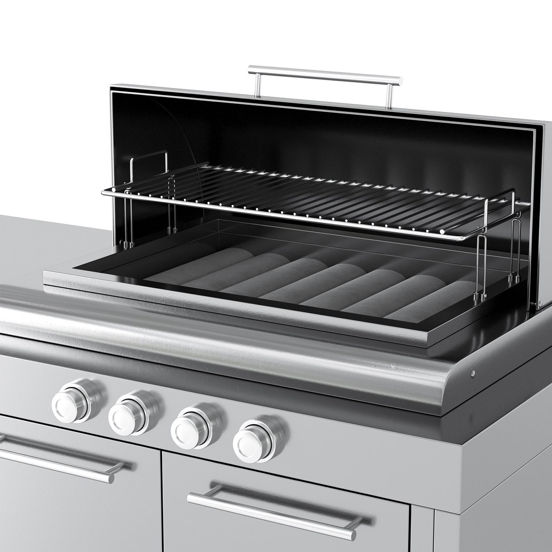 Barbecue 54 3D model - TurboSquid 2183240