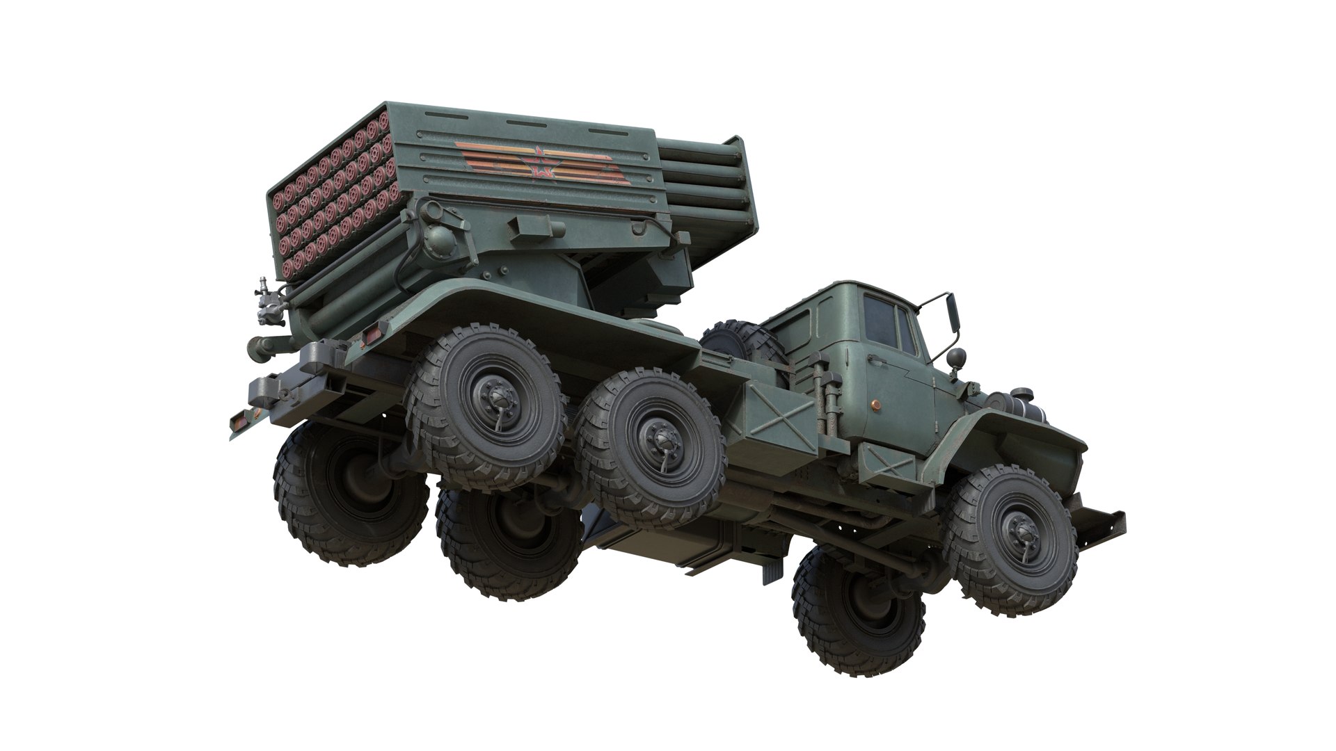 3D Tornado G Multiple Launch Rocket System - TurboSquid 2353127