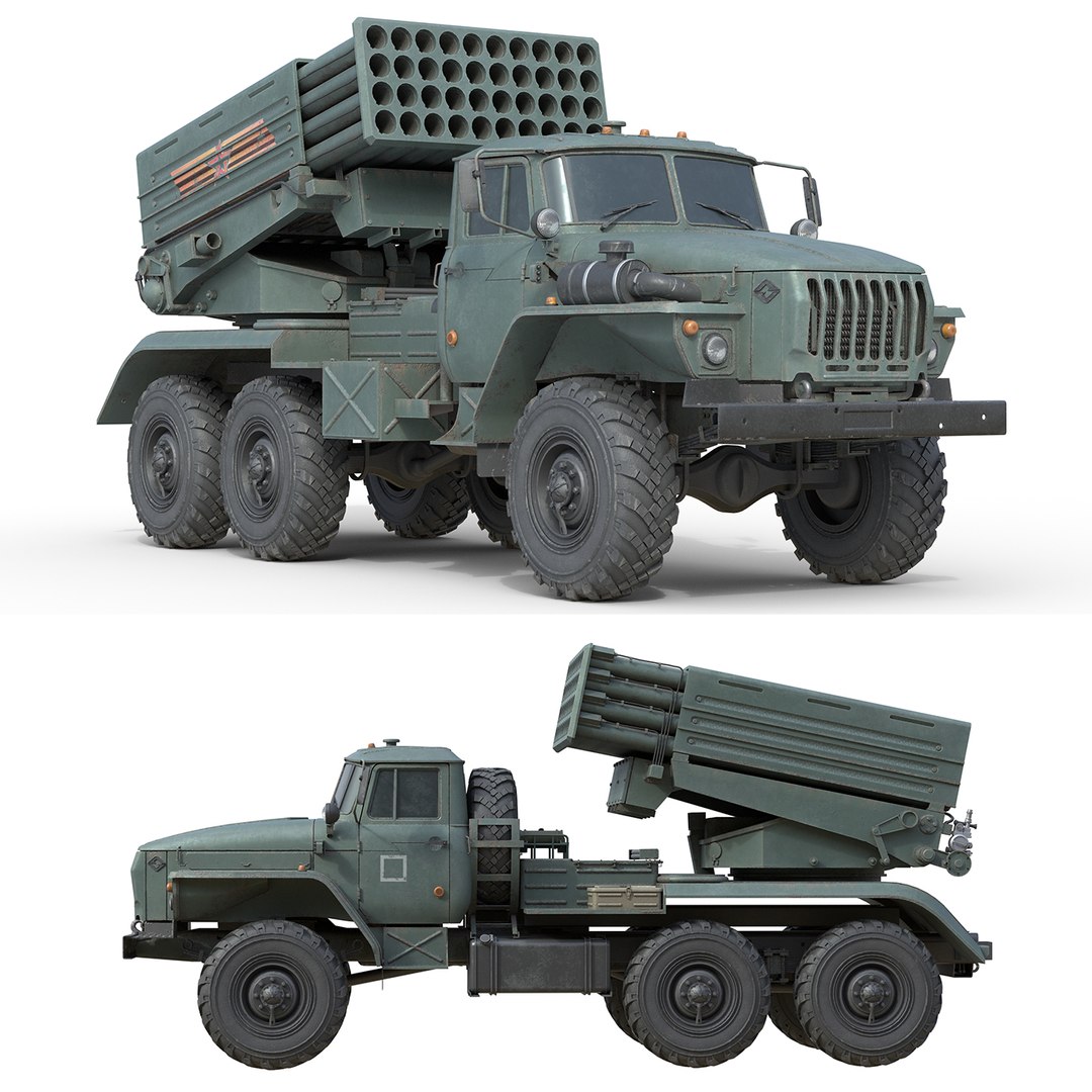 3D Tornado G Multiple Launch Rocket System - TurboSquid 2353127