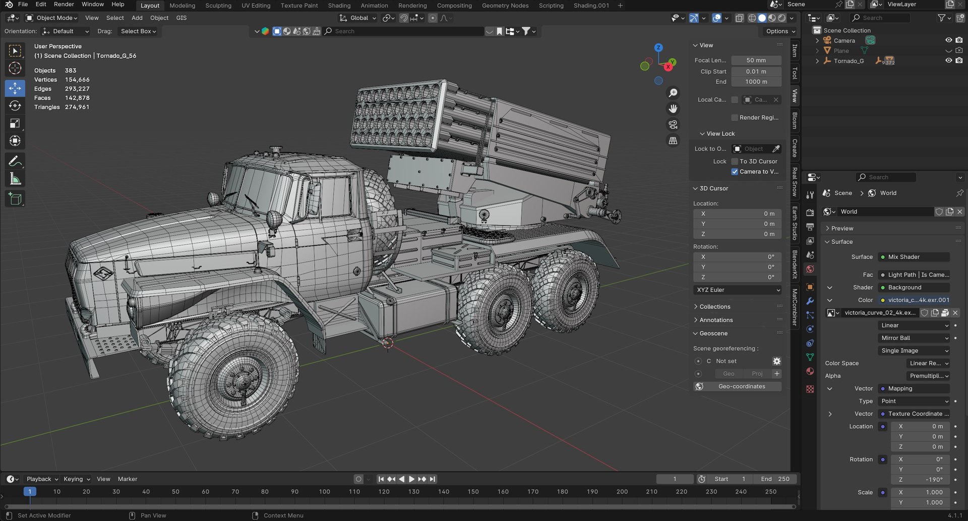 3D Tornado G Multiple Launch Rocket System - TurboSquid 2353127