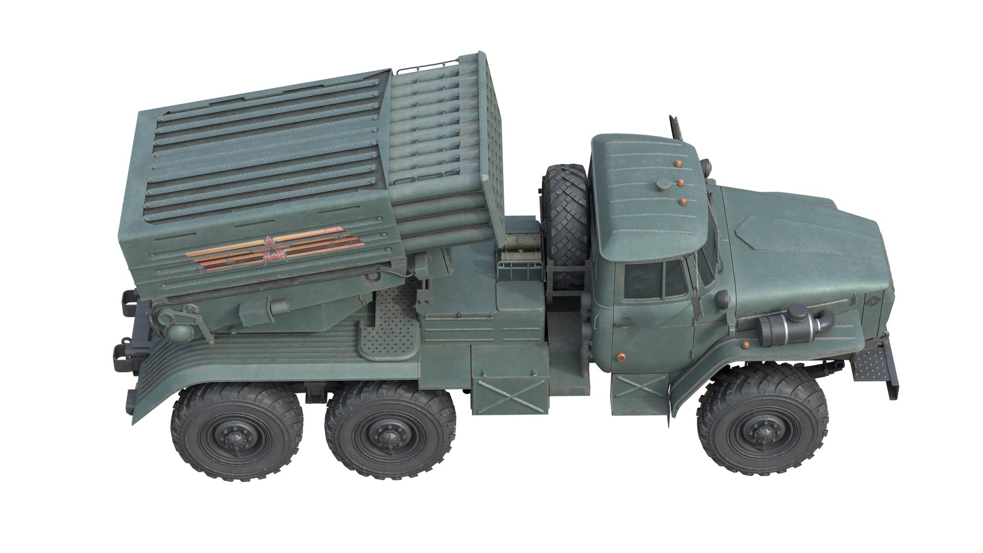 3D Tornado G Multiple Launch Rocket System - TurboSquid 2353127