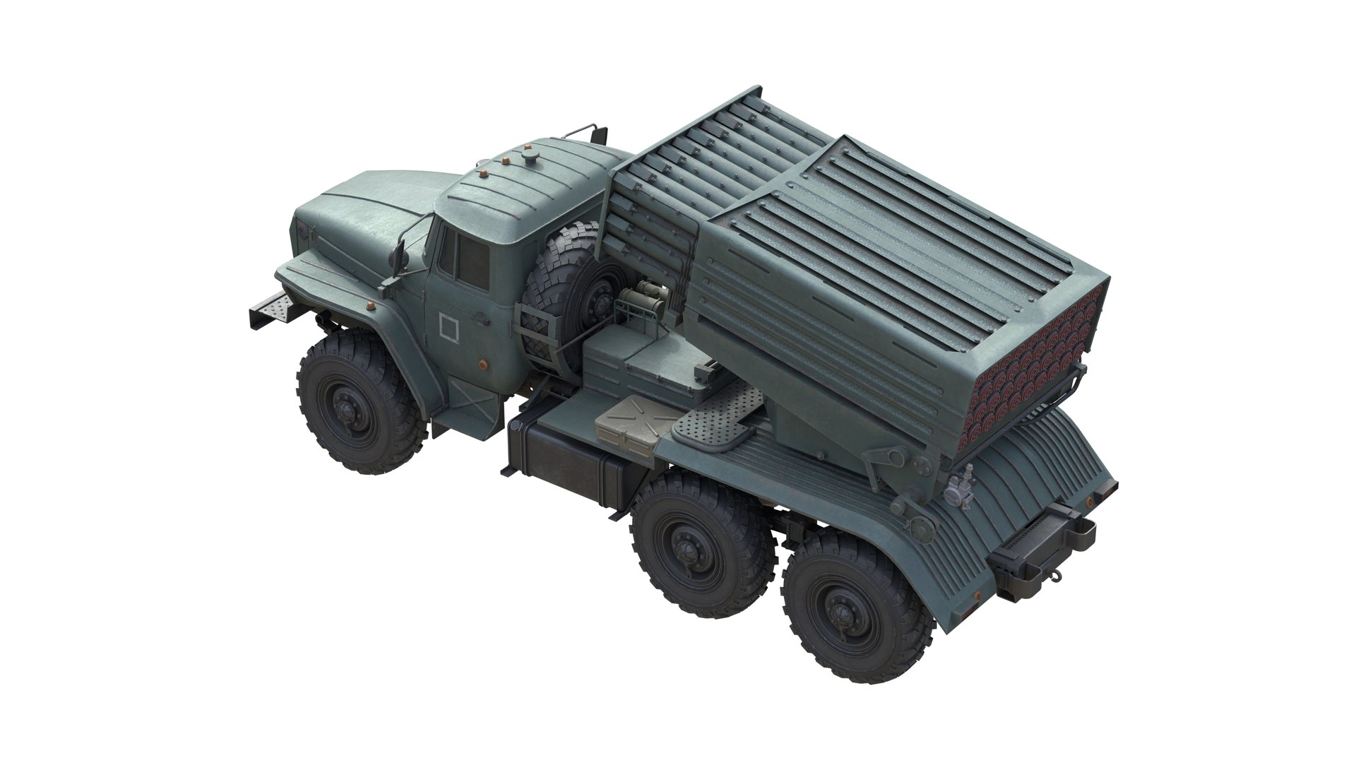 3D Tornado G Multiple Launch Rocket System - TurboSquid 2353127