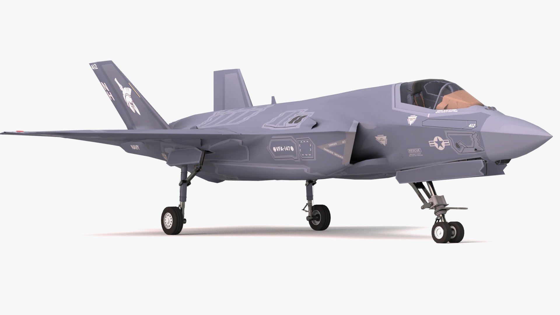F-35C 3D Model - TurboSquid 1975340