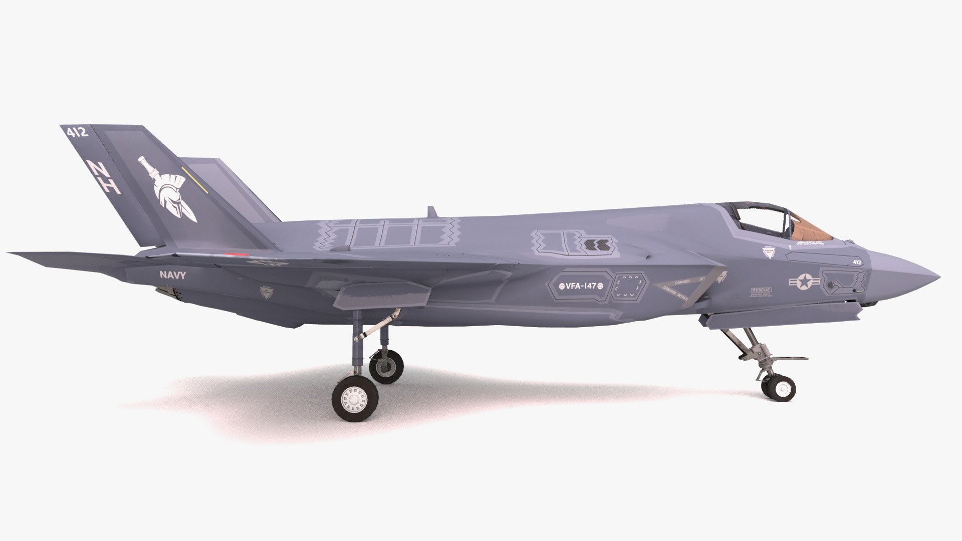 F-35C 3D Model - TurboSquid 1975340