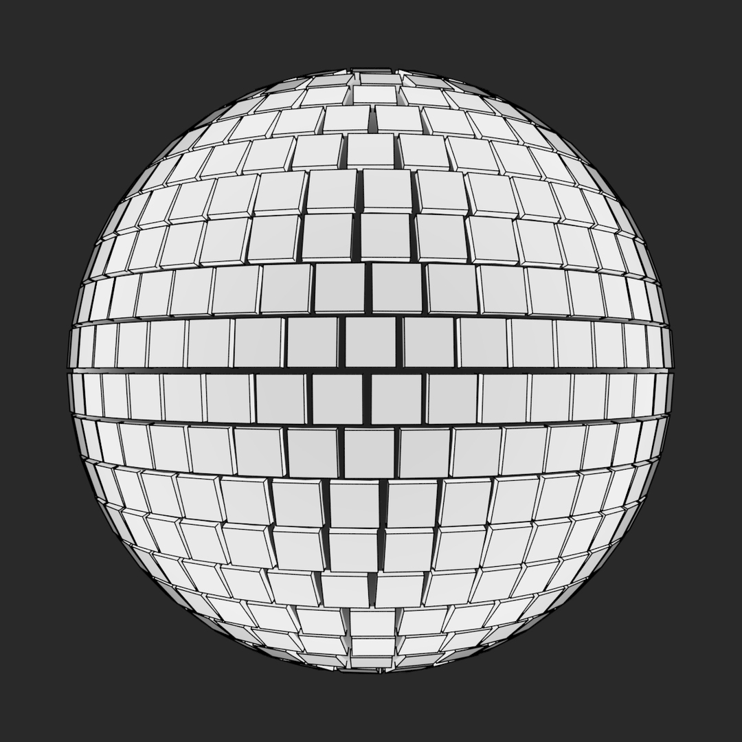 Disco ball 3D model - TurboSquid 1408606
