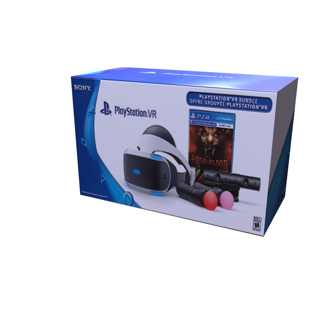 3D Model Playstation Box - TurboSquid 2138131