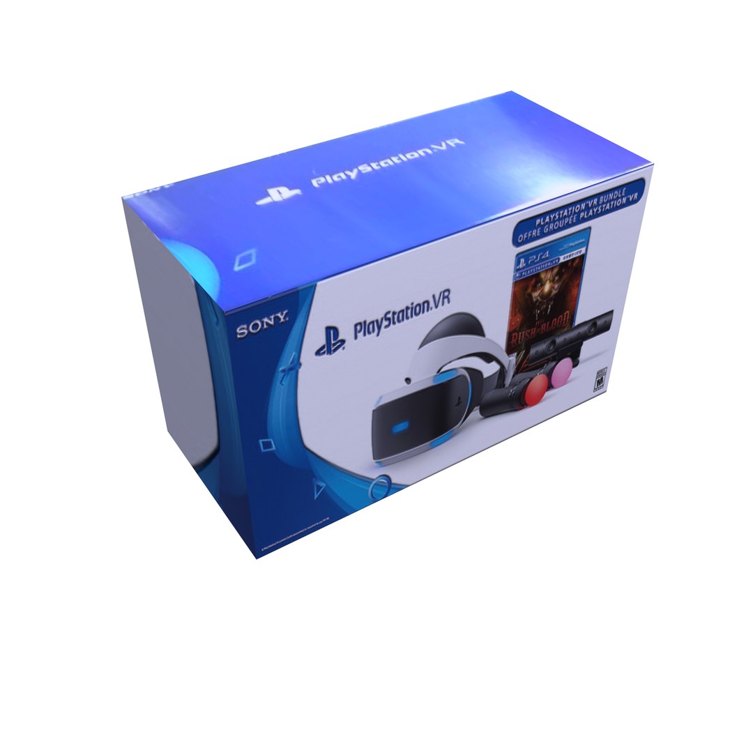 3D Model Playstation Box - TurboSquid 2138131