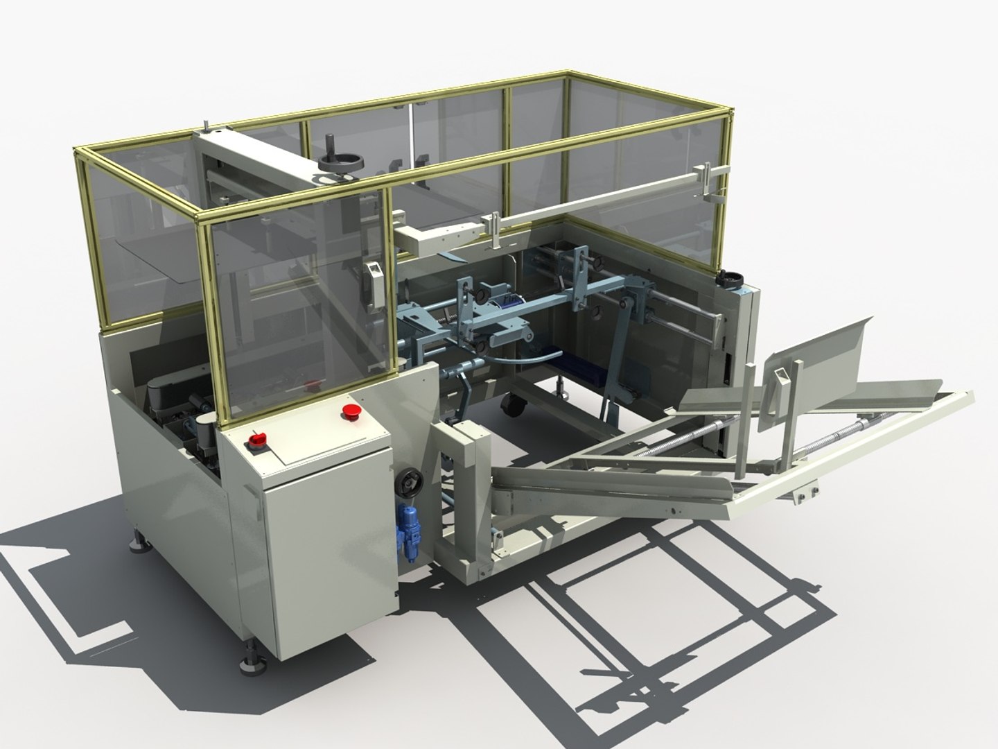 3D Automatic Unpacking Machine - TurboSquid 1206736