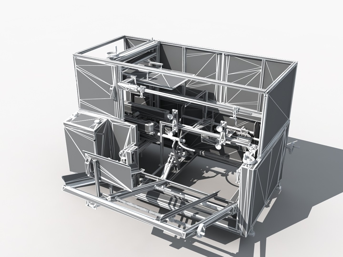 3D Automatic Unpacking Machine - TurboSquid 1206736