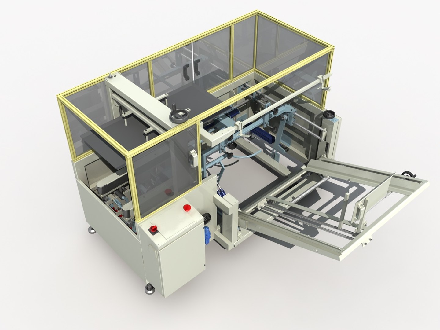 3D Automatic Unpacking Machine - TurboSquid 1206736