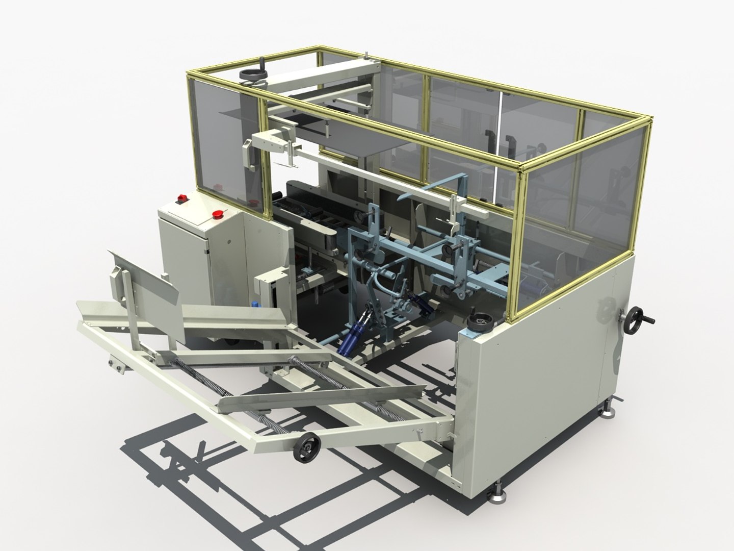 3D Automatic Unpacking Machine - TurboSquid 1206736