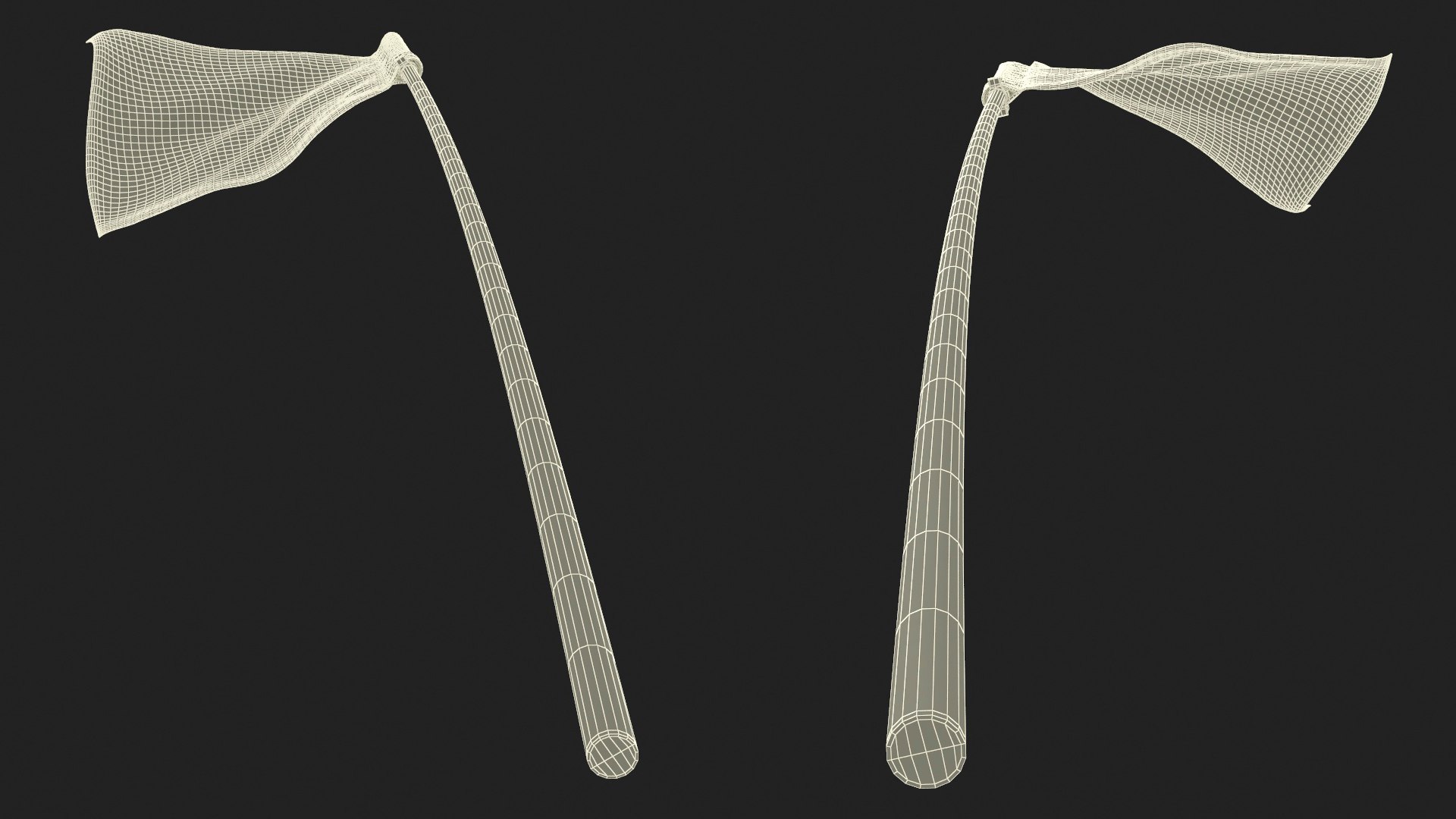 3D Golf Pin Flag Model - TurboSquid 2139185