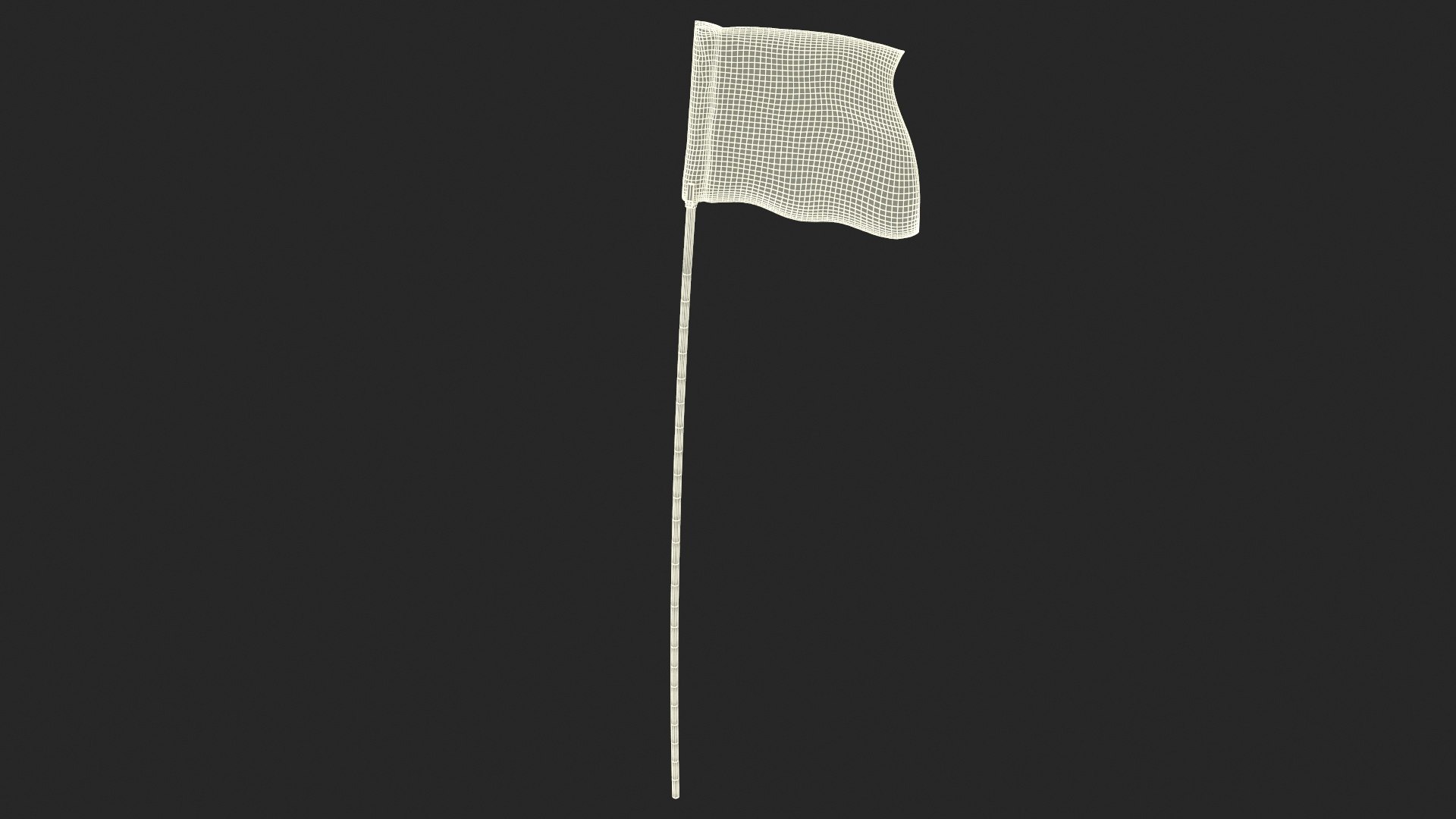 3D Golf Pin Flag Model - TurboSquid 2139185