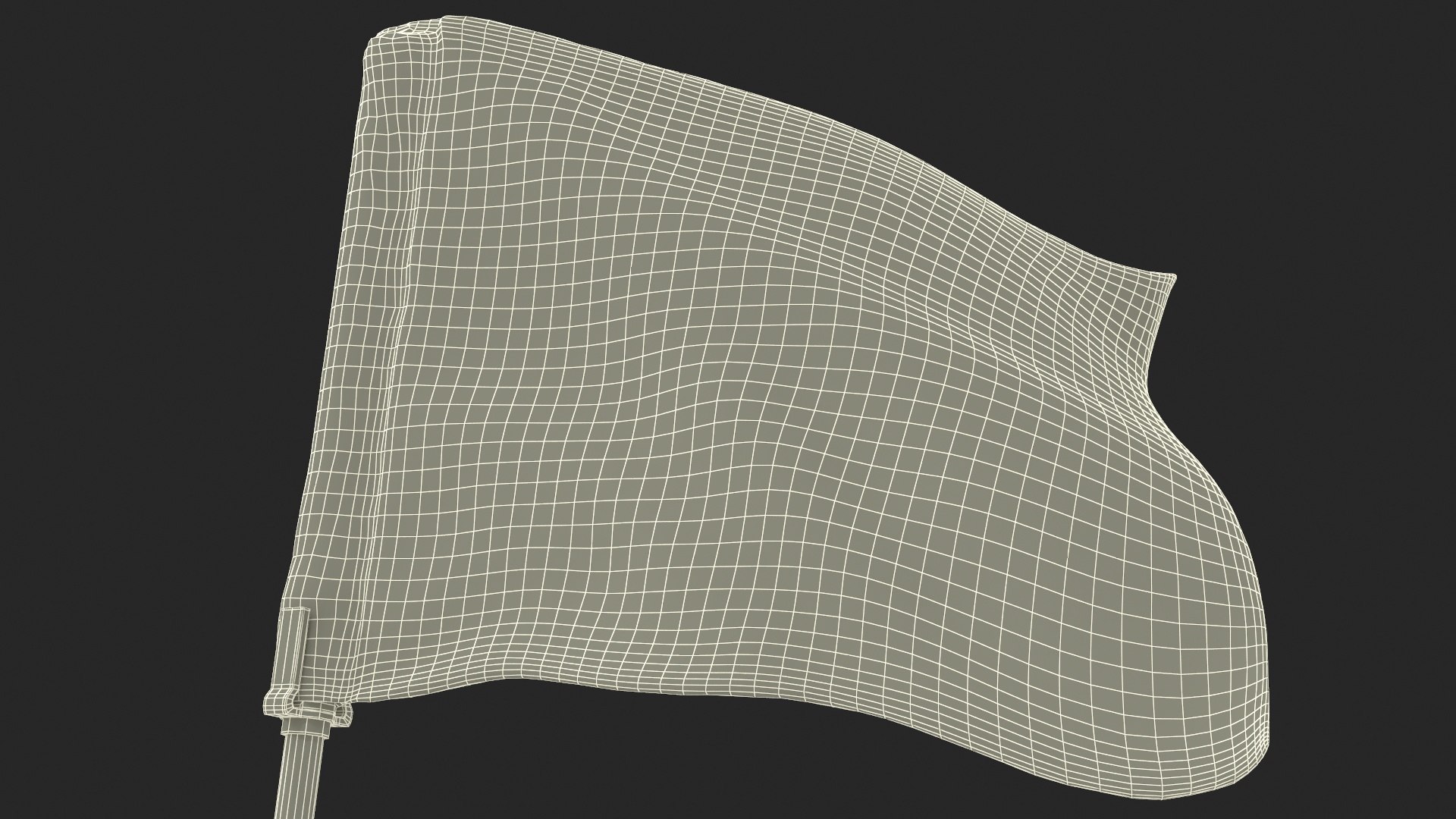 3D Golf Pin Flag Model - TurboSquid 2139185