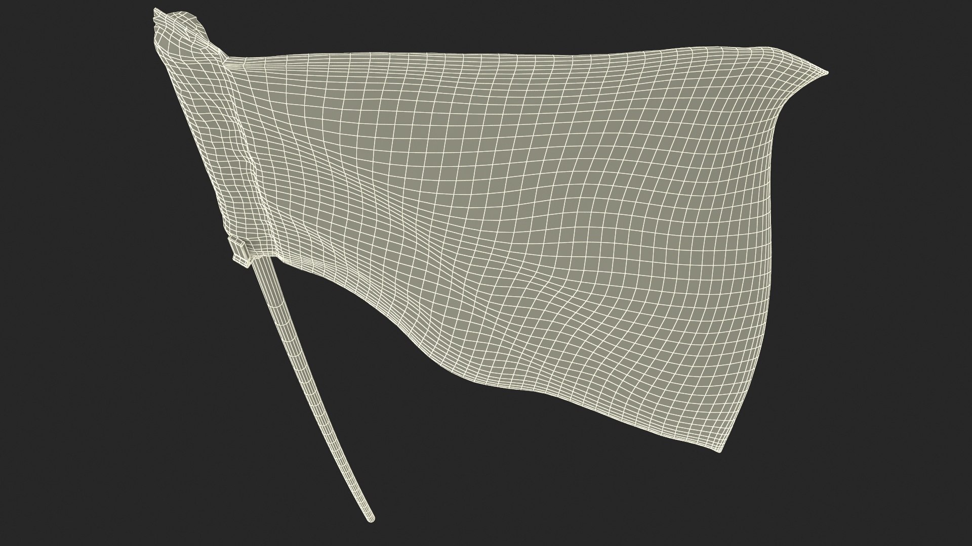 3D Golf Pin Flag Model - TurboSquid 2139185