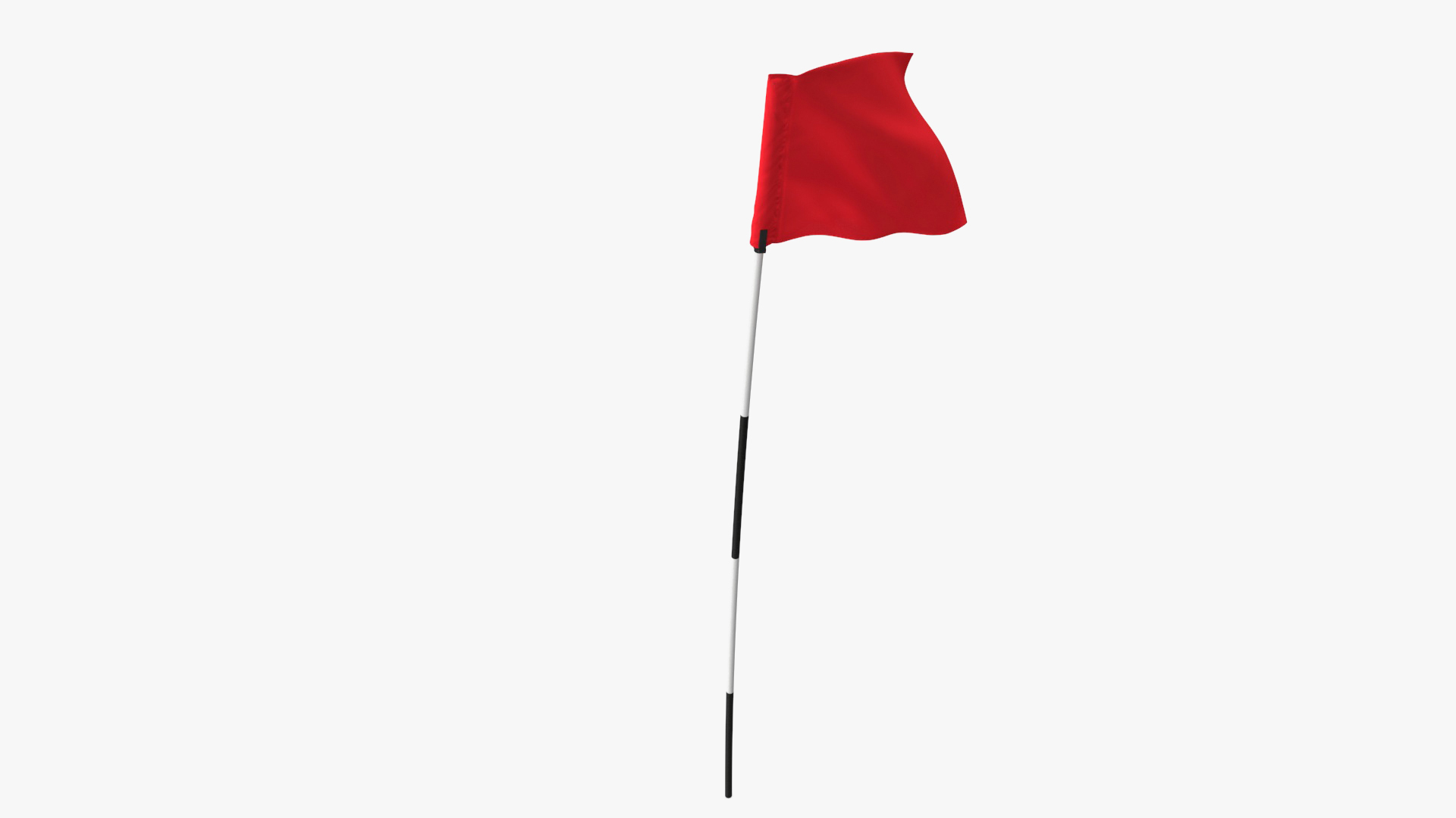 3D Golf Pin Flag Model - TurboSquid 2139185