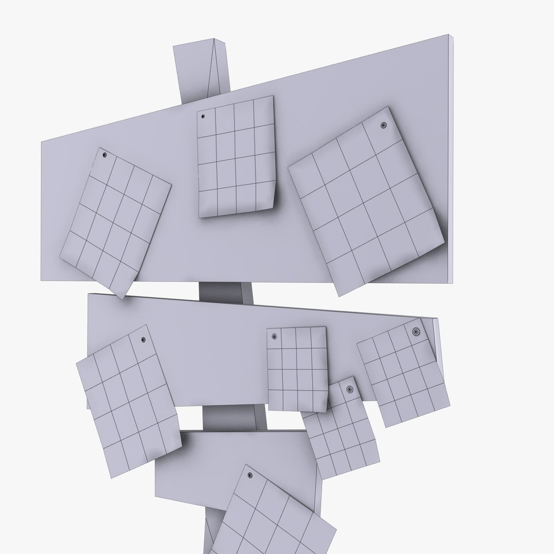 Sign Board 3d Obj