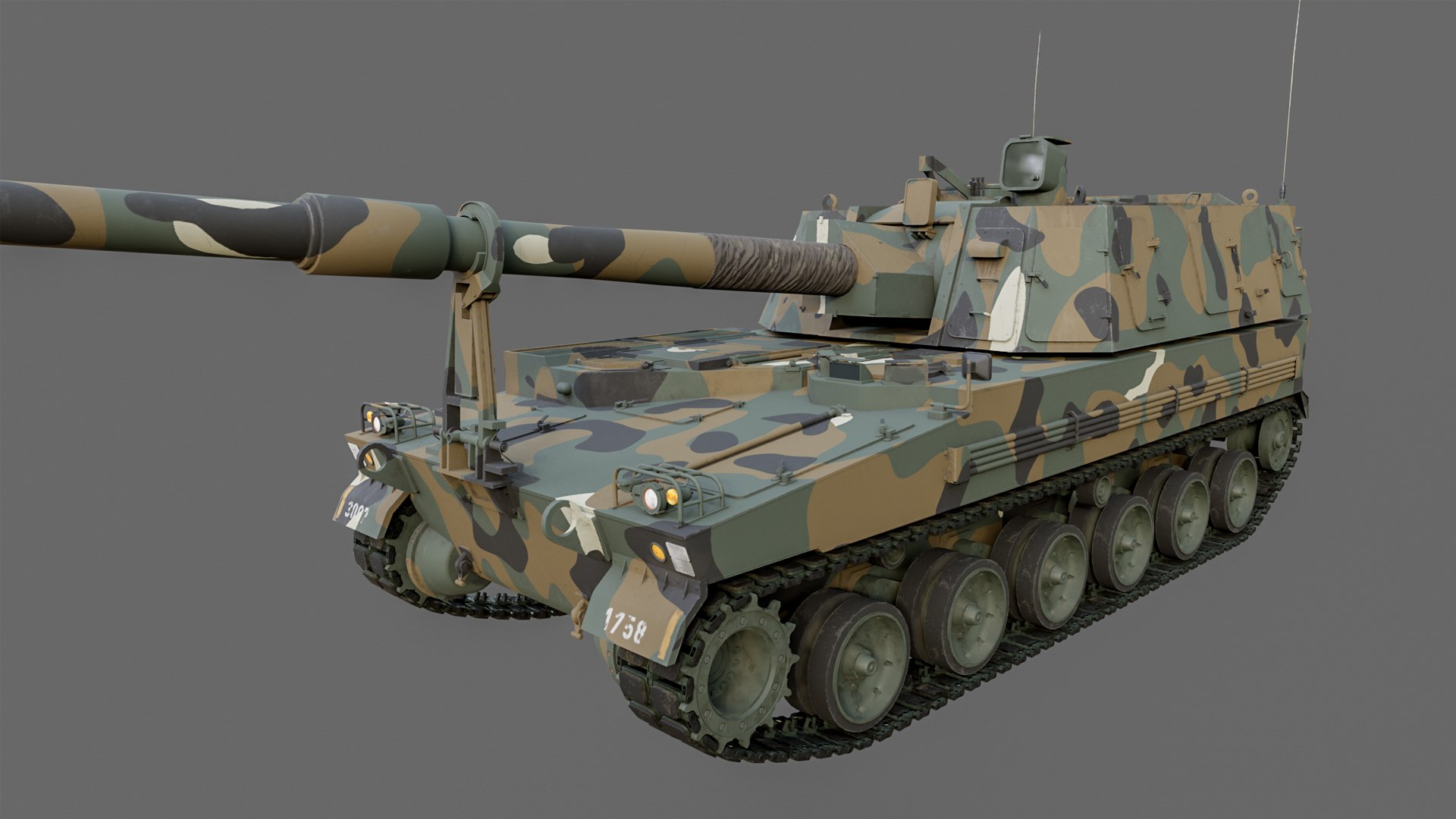 K9 THUNDER 3D Model - TurboSquid 2118587