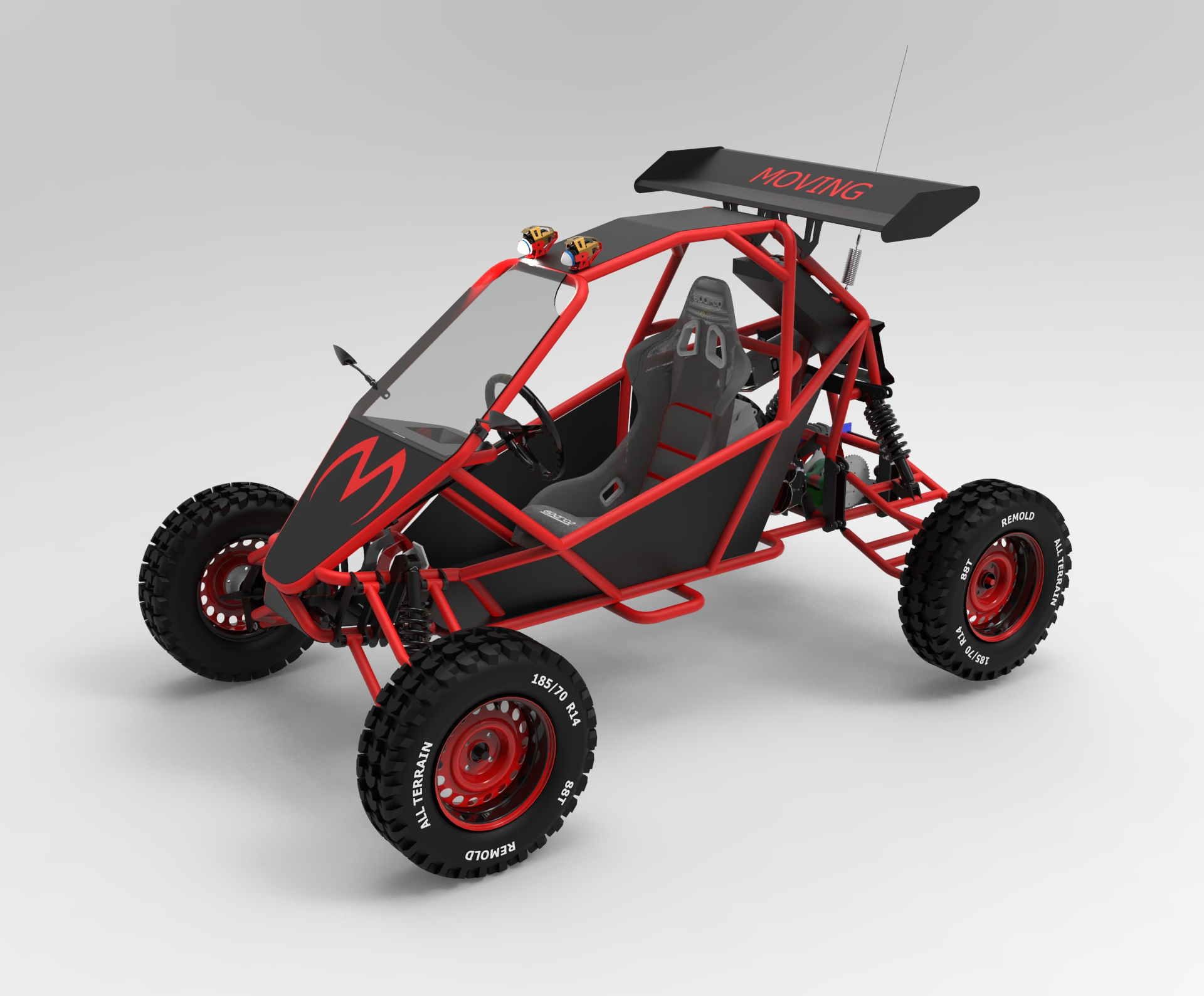Dune Buggy 3D model - TurboSquid 1948565