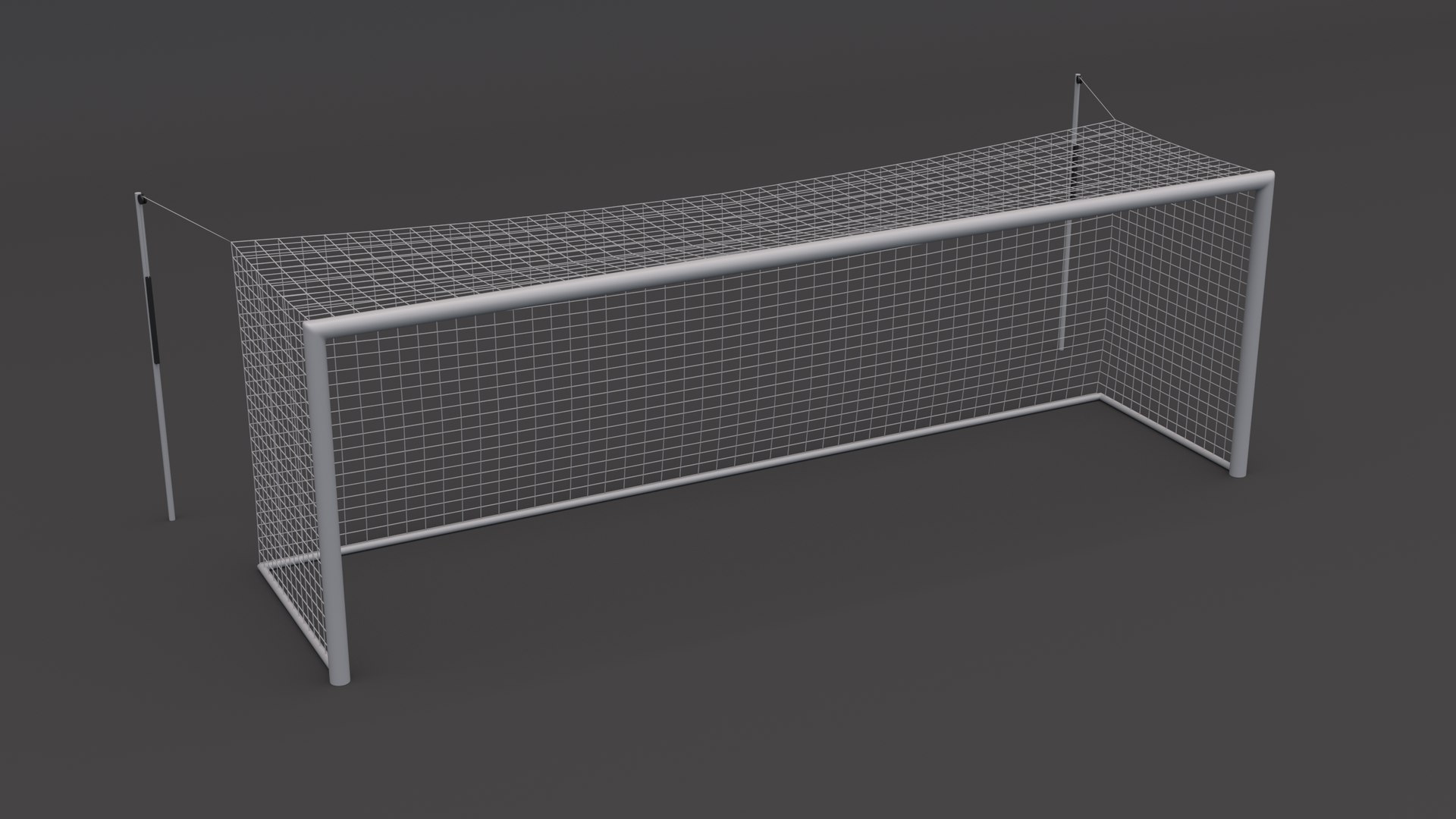 Soccer Goal 3D Model - TurboSquid 2349537