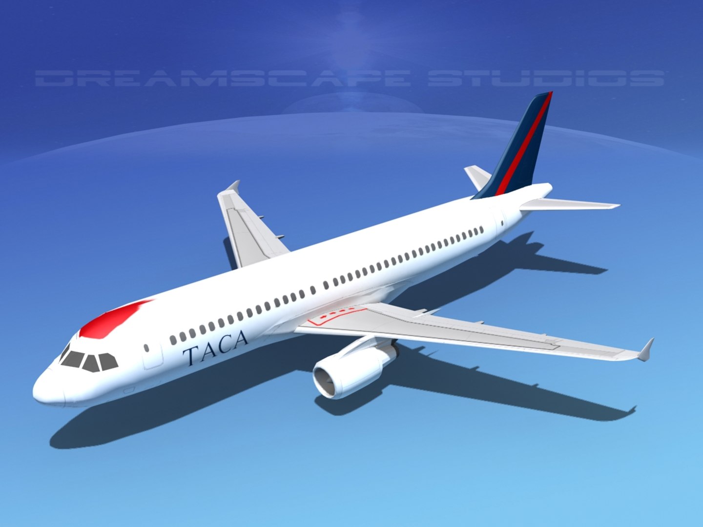 3d Model A320 Airbus