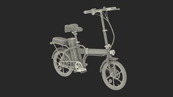 modelo 3d Bicicleta eléctrica Colorway Black Rigged - TurboSquid 2195648