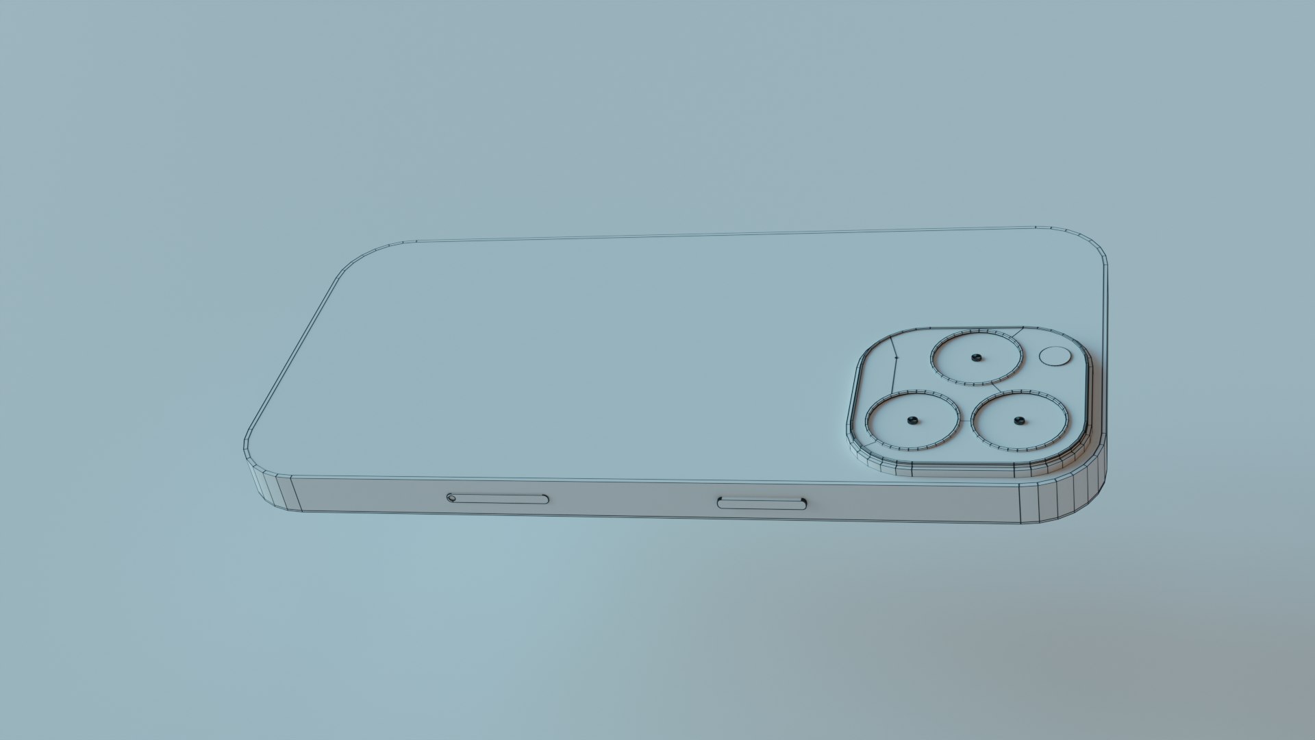 3D Low Poly Iphone 14 Pro Max Model - TurboSquid 2008637