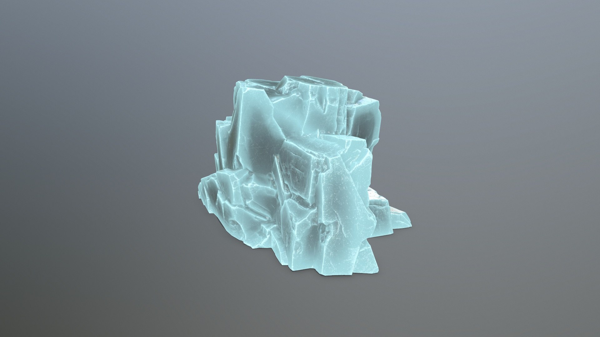 Ice Rocks Model - TurboSquid 2303606