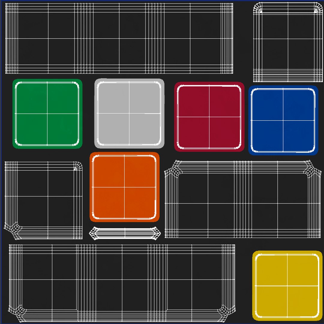 3D Model Rubik Cube Animation Solved - TurboSquid 1521870