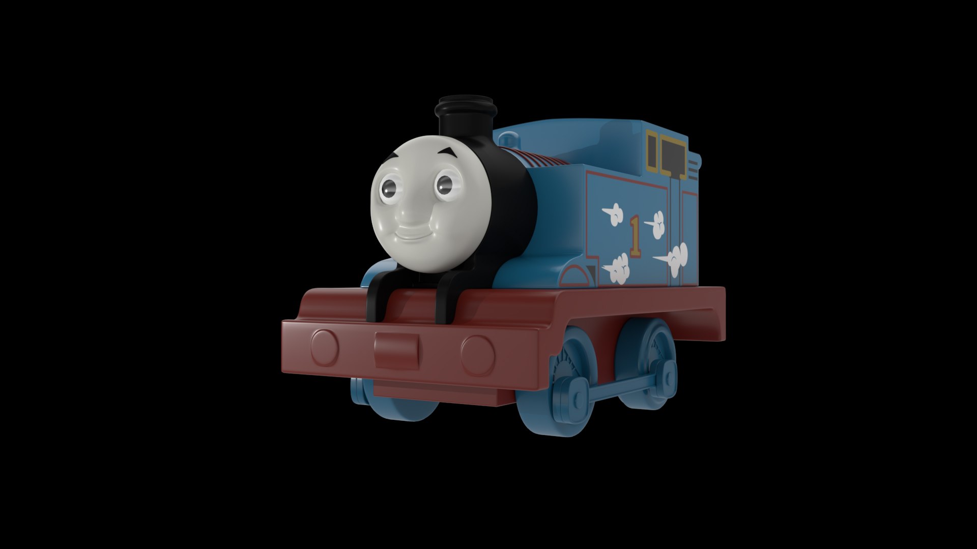 Thomas Tank Engine Model - TurboSquid 1286911