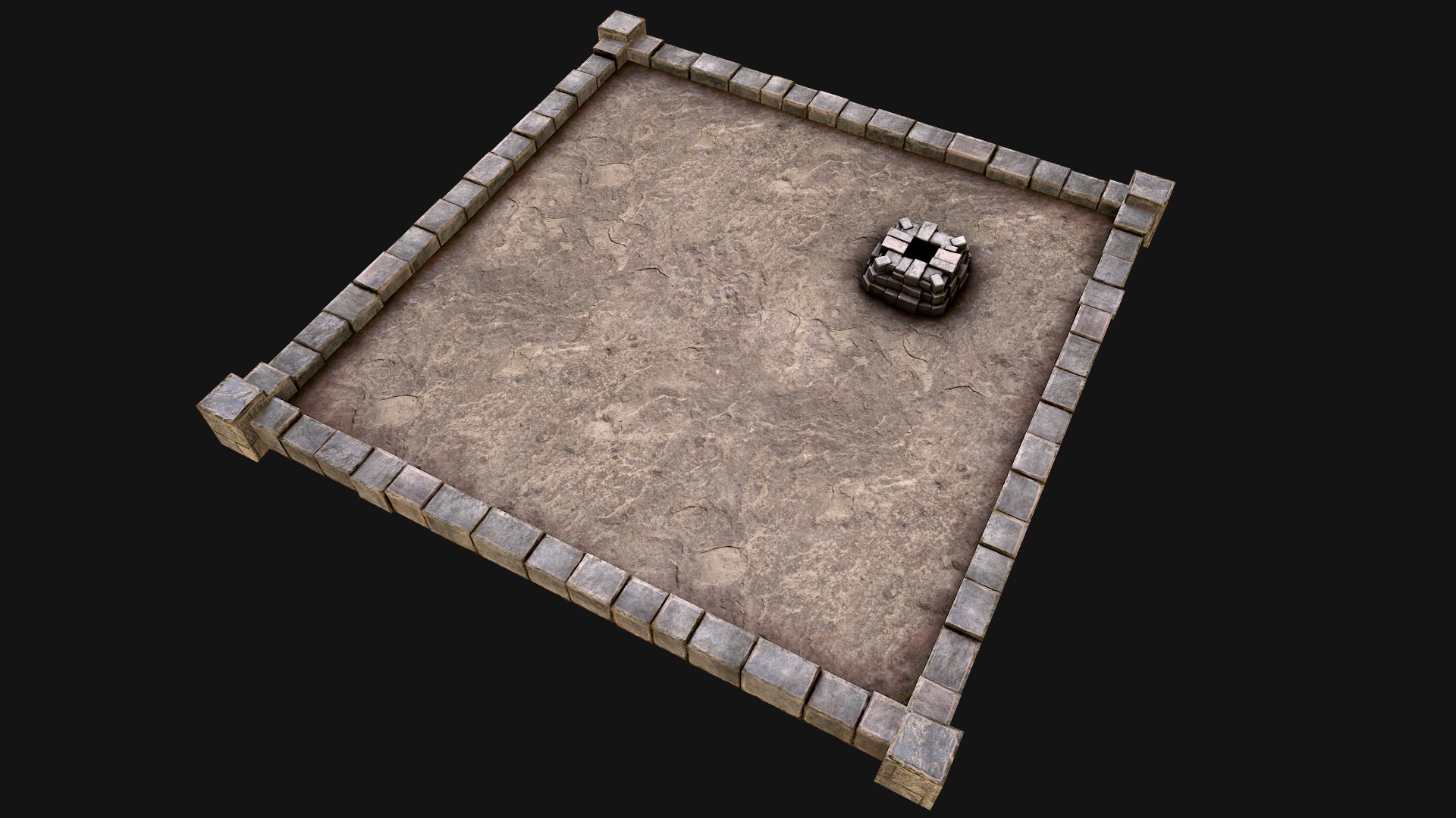 3D Model Medieval Chimney Prison Roof Castle Floor - TurboSquid 2017791