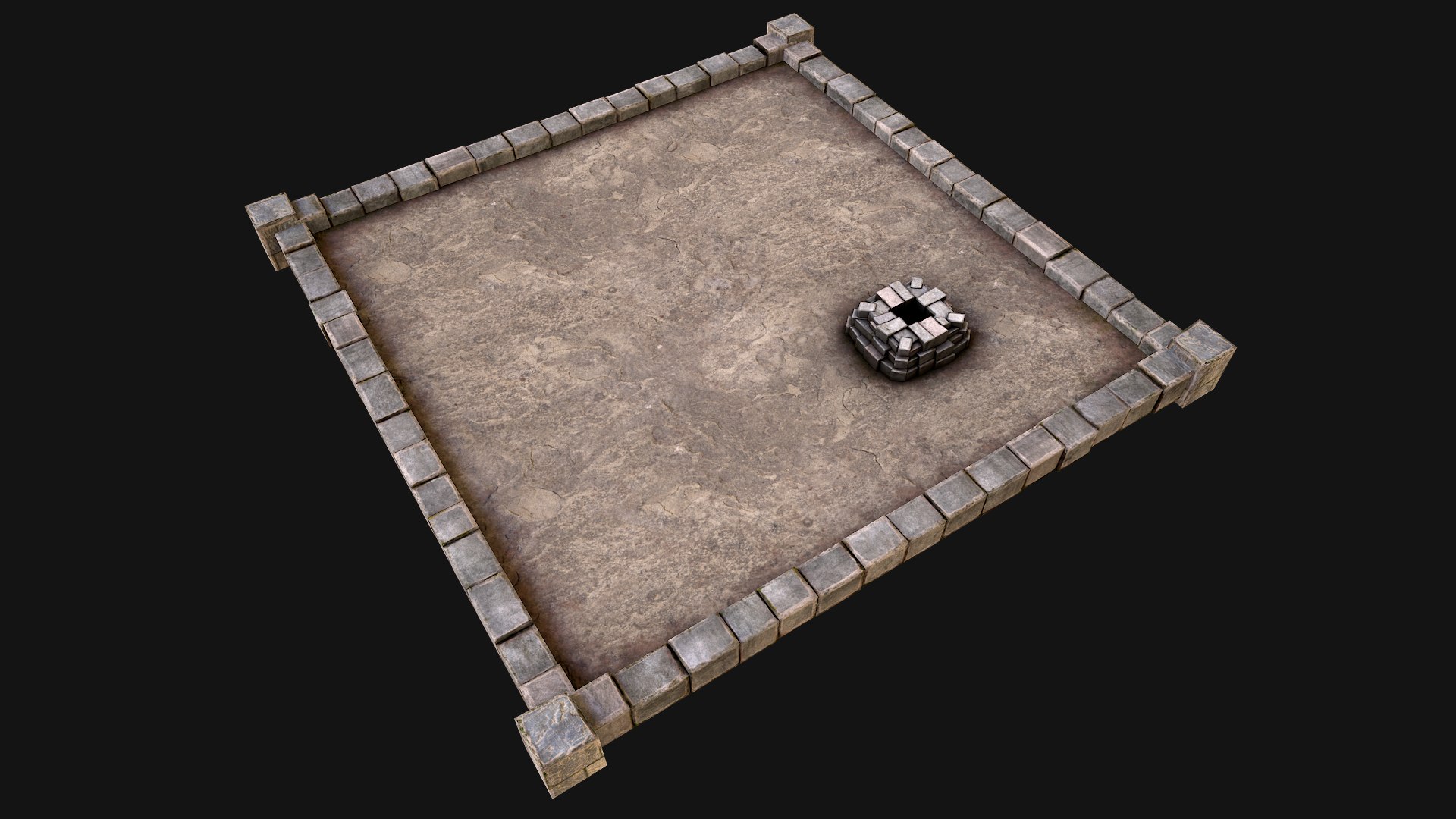 3D Model Medieval Chimney Prison Roof Castle Floor - TurboSquid 2017791