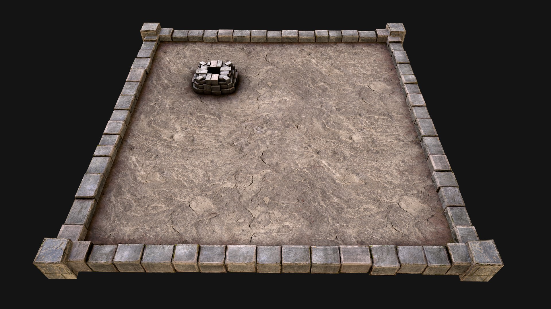 3D Model Medieval Chimney Prison Roof Castle Floor - TurboSquid 2017791