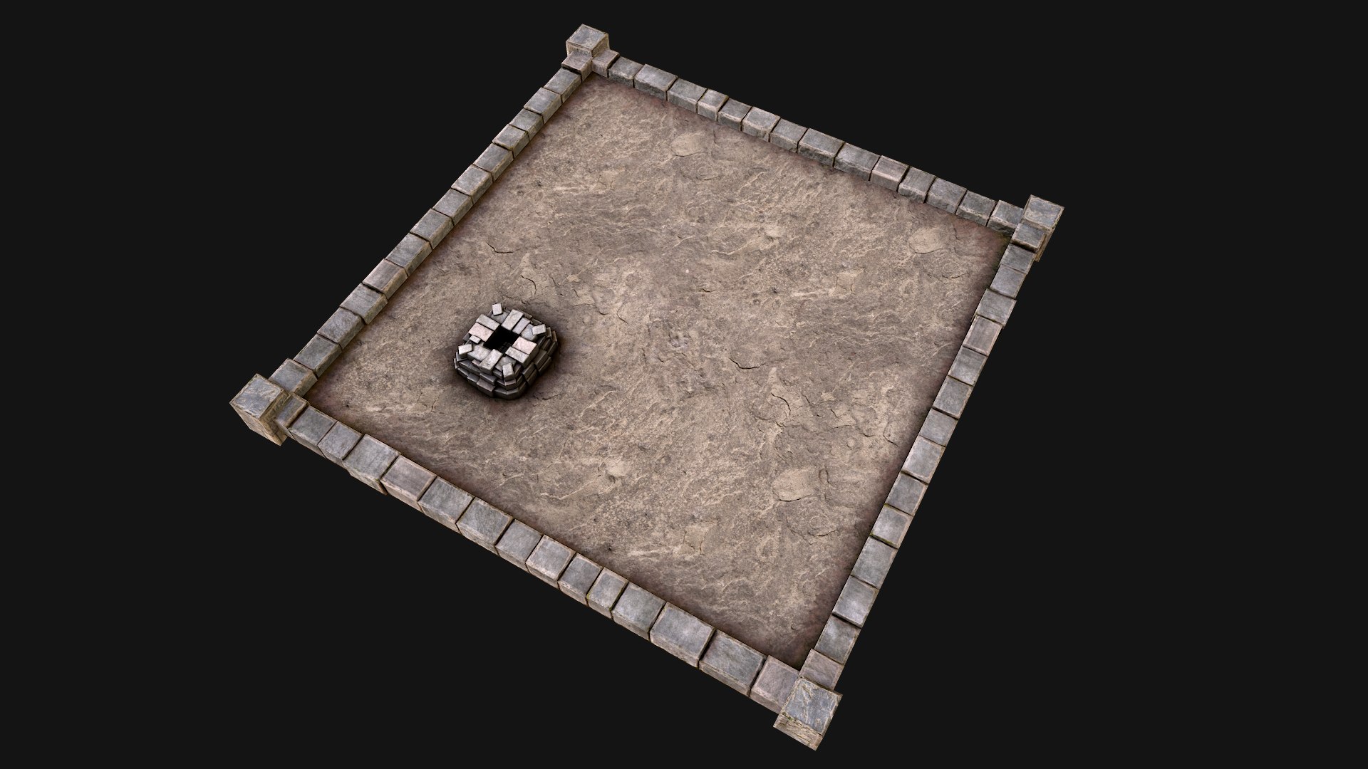 3D Model Medieval Chimney Prison Roof Castle Floor - TurboSquid 2017791